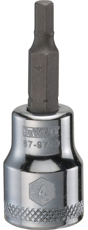 DEWALT DWMT87971OSP Fractional Hex Bit Socket, 4 mm Tip, 3/8 in Drive ...
