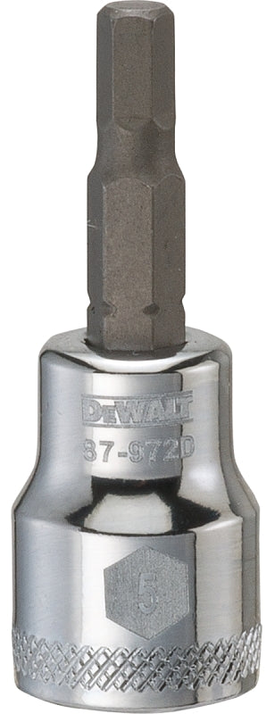 DEWALT DWMT87972OSP Fractional Hex Bit Socket, 5 mm Tip, 3/8 in Drive ...