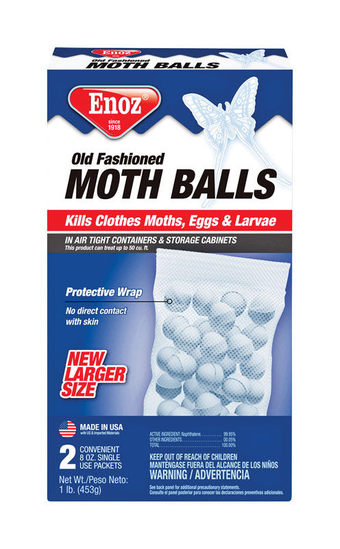 Enoz Balls Moth Repellent 1 lb. – Shell Lumber and Hardware
