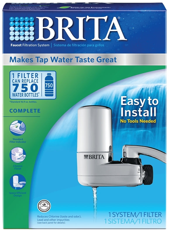 Brita 35618 Water Filter, 6 in L x 2.38 in W x 8.25 in H Dimensions, 1 ...