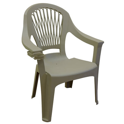 Adams Big Easy 8260-13-3700 High-Back Chair, 30.36 in W, 26.43 in D, 3 ...
