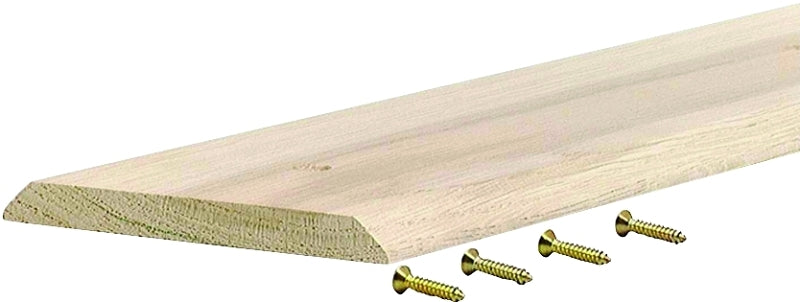 M-D 85597 Seam Binder, 36 in L, 5 in W, Smooth Surface, Oak Wood, Unfi ...