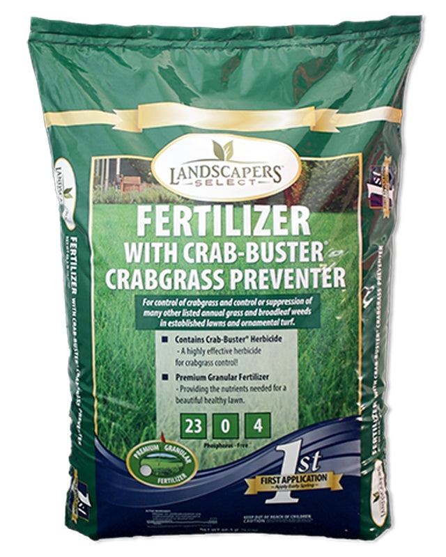 Landscapers Select 902726 Crabgrass Killer Fertilizer, Granular, 23-0 ...