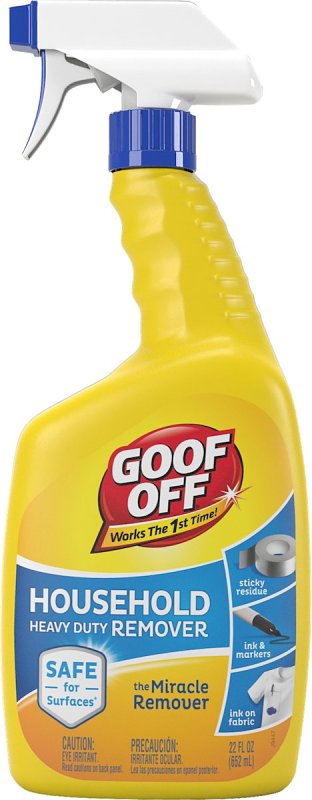 Goof Off FG659WM Marks, Messes and Stains Remover, 22 fl-oz Bottle, Li ...