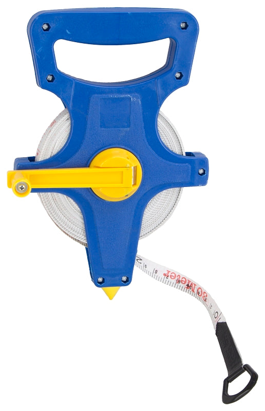 Vulcan JL-TAPEOF100 Tape Measure, 100 ft L Blade, Fiberglass Blade, AB ...