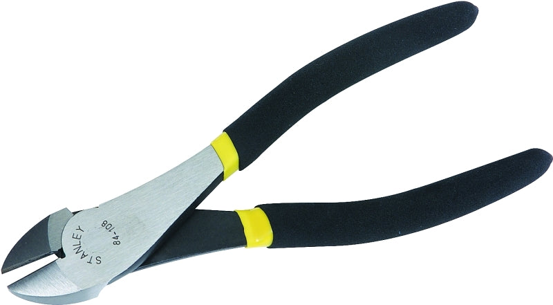 STANLEY 84-108 Diagonal Cutting Plier, 7-5/16 in OAL, 7/8 in Cutting C ...