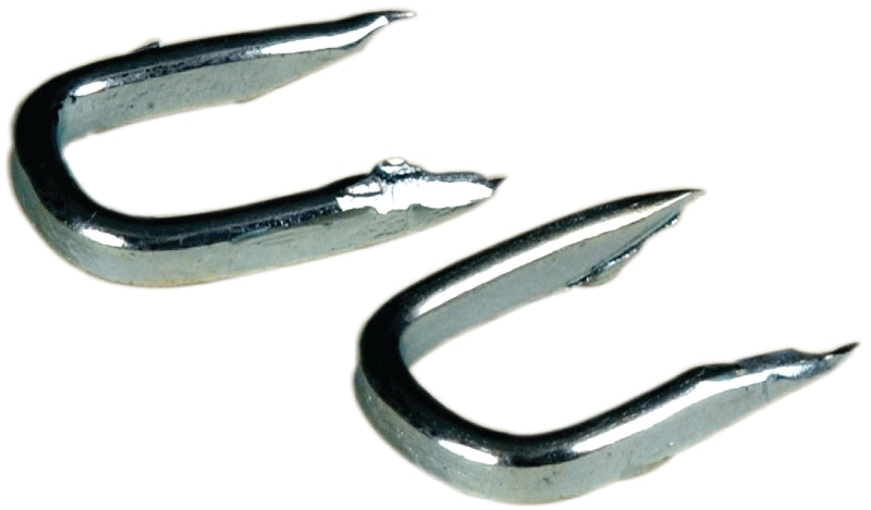Hillman 122662 Double Point Staple, 1/2 in L, Galvanized Steel, Pack o ...