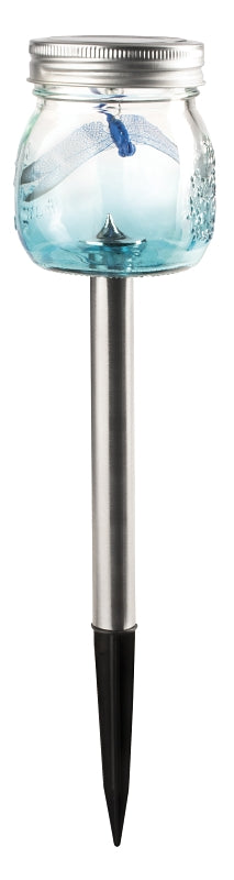 Boston Harbor 27095 Solar Mason Jar Stake Light, Ni-MH Battery, AAA Ba ...