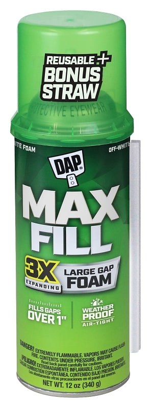 DAP Touch'n Foam Max Fill Series 7565000043 Triple Expanding Foam Seal ...