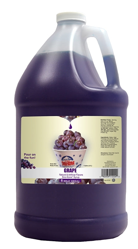 Gold Medal 1224 Syrup, Grape Flavor, 1 gal Jug, Pack of 4 – Shell ...