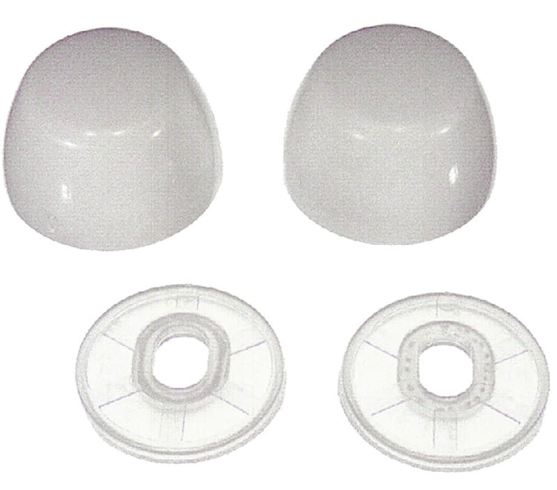 Danco 80821 Universal Bolt Cap, Plastic, White – Shell Lumber and Hardware