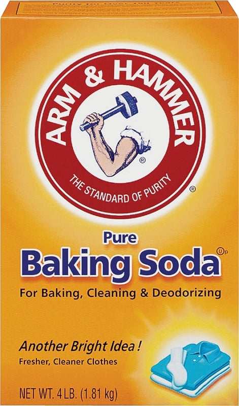 Arm & Hammer 01170 Baking Soda, 4 lb, Box, Pack of 6 – Shell Lumber and ...