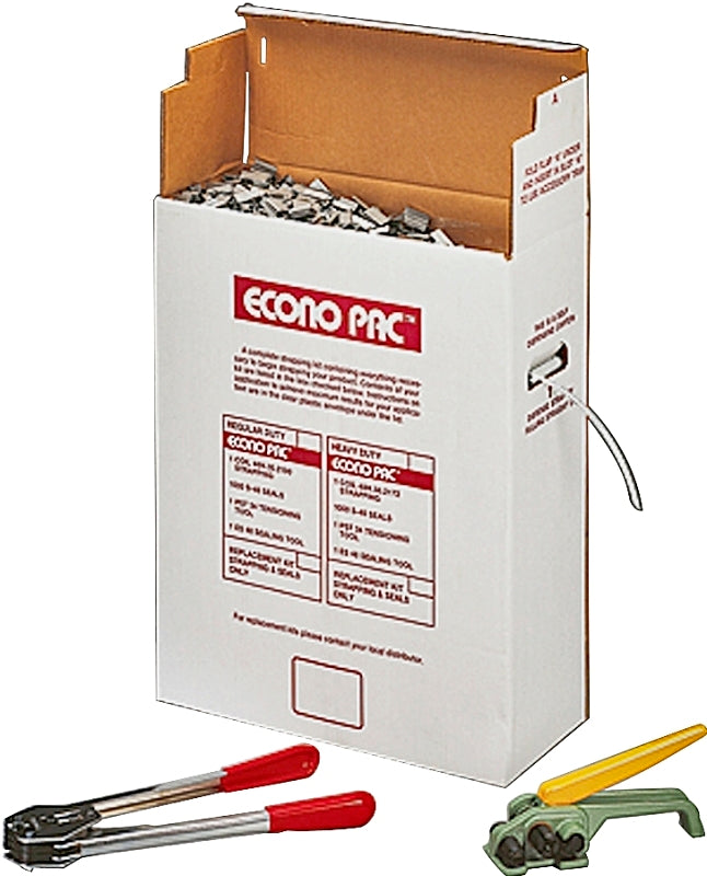 Nifty Wrapper SEP48HD Jumbo Strapping Kit, Heavy-Duty, Plastic, White ...