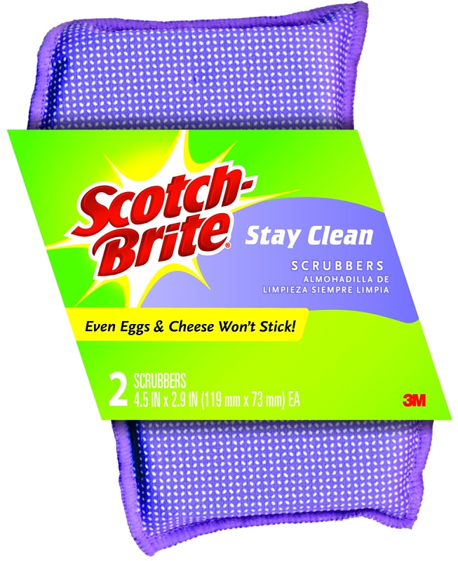 Scotch-Brite 202 Clean Rinse Scrubber, 4-1/2 in L, 2.7 in W – Shell ...