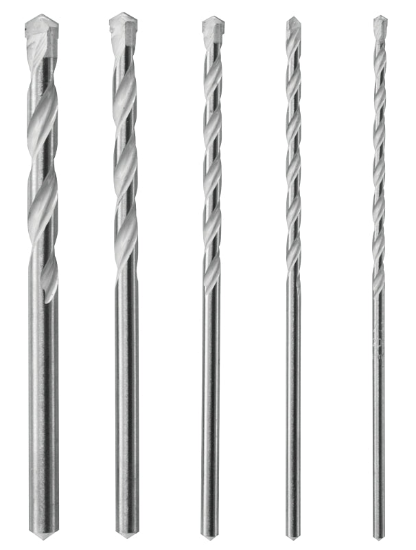 Bosch MP500T Drill Bit Set, Multi-Purpose, 5-Piece, Carbide, Powder-Co ...
