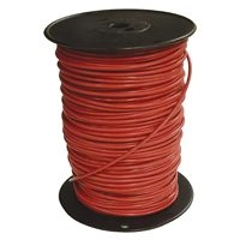 Southwire 10RED-SOLX500 Series Building Wire, Red Sheath, 10 AWG Wire ...