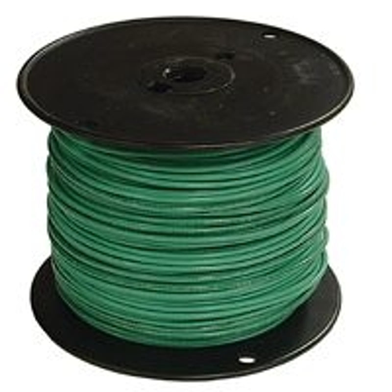 Southwire 14GRN-STRX500 Series Building Wire, Green Sheath, 14 AWG Wir ...