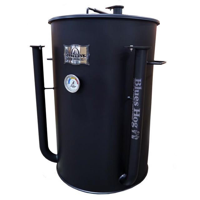 Blues Hog Gateway Drum Smokers Charcoal/Wood Drum Smoker Black – Shell ...