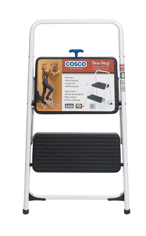 Cosco 200 lb. Steel Folding Two Step Stool – Shell Lumber and Hardware
