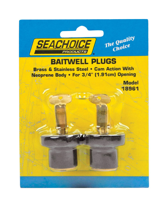 Seachoice Stainless Steel Deck and Baitwell Plugs 3/4 in. W x 11.5 in ...