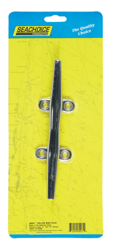 Seachoice Stainless Steel Hollow Base Cleat 8 in. L 1 pc. – Shell ...