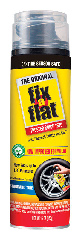 Fix-A-Flat Standard Tire Inflator and Sealer 16 oz. – Shell Lumber and ...