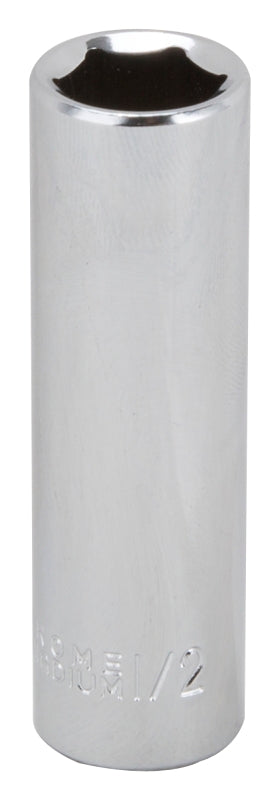Vulcan MT6495634 Drive Socket, 1/2 in Socket, 3/8 in Drive, 6-Point, C ...