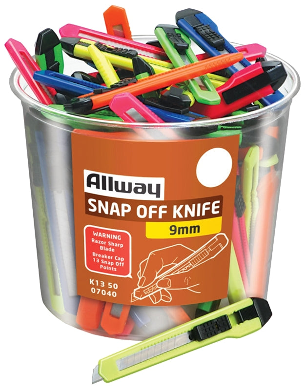 ALLWAY TOOLS K13-50 Utility Knife, Pack of 50 – Shell Lumber and Hardware