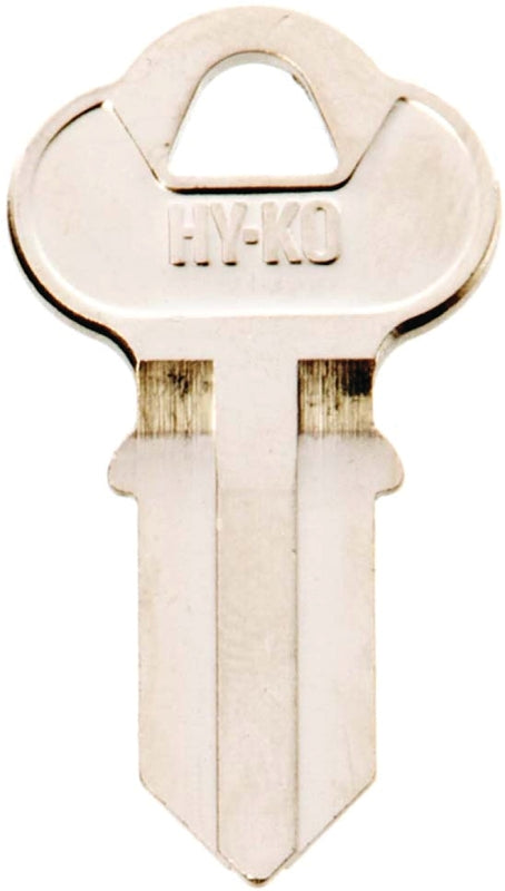 Hy-Ko 11010CG4 Key Blank, Brass, Nickel, For: Chicago Cabinet, House L ...