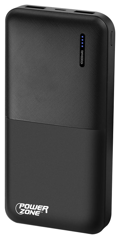 PowerZone S80 Power Bank, 10000 mAh Capacity, Black – Shell Lumber and ...
