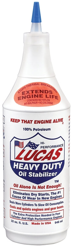 Lucas Oil 10001 Oil Stabilizer, 32 oz Bottle – Shell Lumber and Hardware