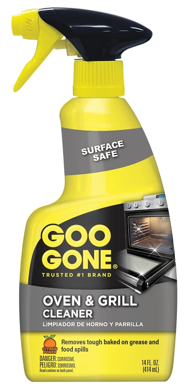 Goo Gone 2059 Oven and Grill Cleaner, 14 oz Bottle, Liquid, Citrus, Be ...