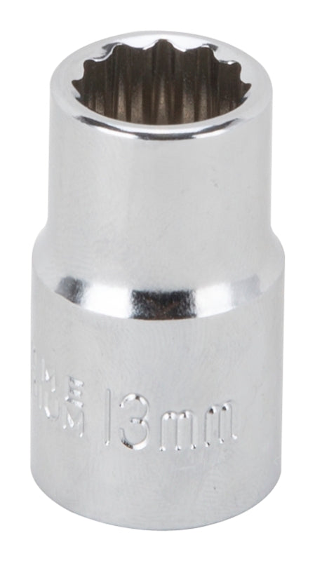 Vulcan MT6529119 Drive Socket, 13 mm Socket, 1/2 in Drive, 12-Point, C ...