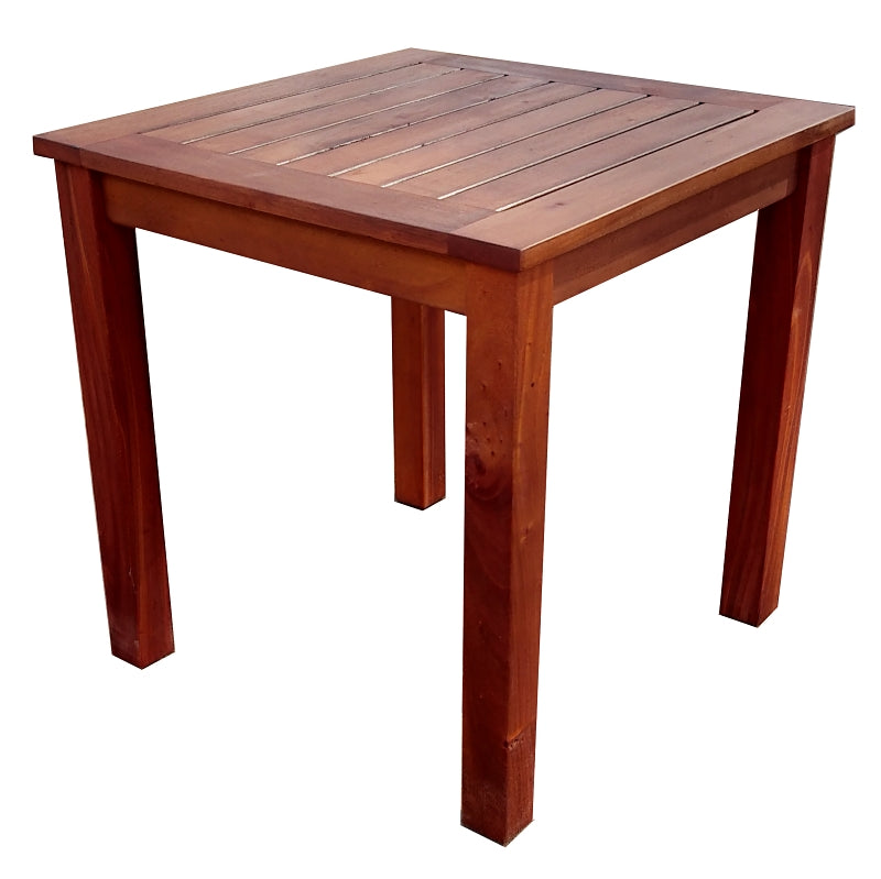 Seasonal Trends IP201-224 Patio Table, 450 mm W, 450 mm D, Mahogany Wo ...