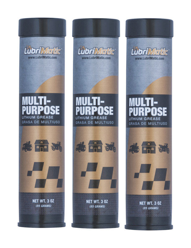 Lubrimatic Multi-Purpose Lithium Grease 3 oz. Cartridge – Shell Lumber ...