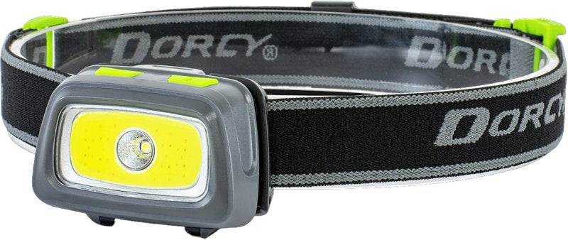 Dorcy 41-3912 Headlamp, AAA Battery, Alkaline Battery, LED Lamp, 500 ...