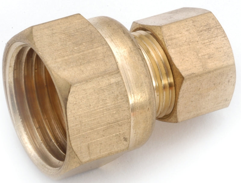 Anderson Metals 750097-0604 Tube Adapter, 1/4 x 3/8 in, Compression, B ...