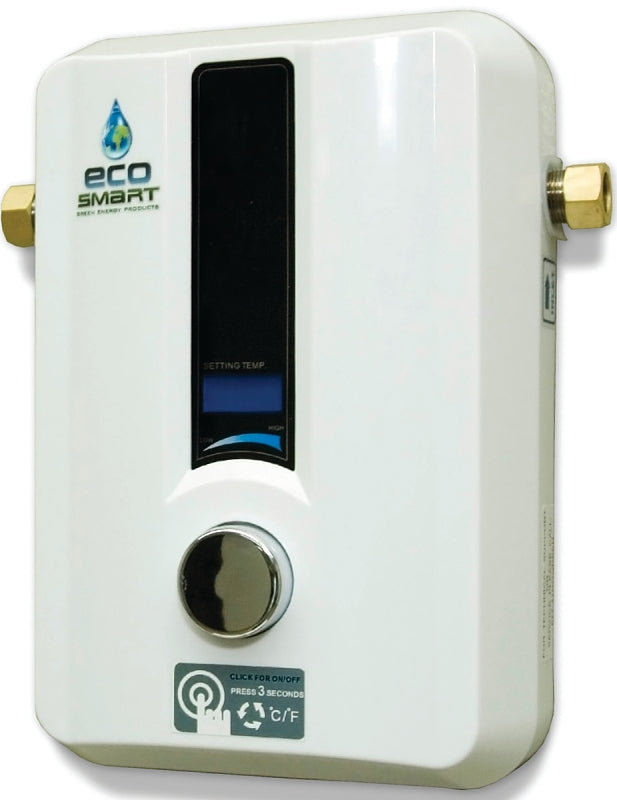 Ecosmart ECO 8 Electric Water Heater, 33 A, 240 V, 8 W, 99.8 % Energy ...