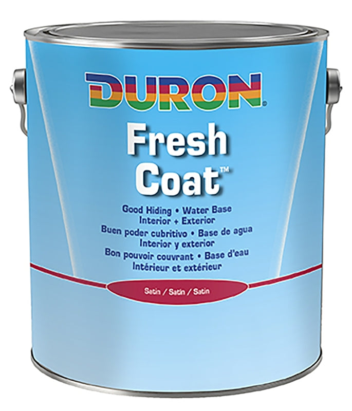 Duron DU20W0051-20 Paint, Water, Satin, White, 5 gal, 350 to 400 sq-ft ...