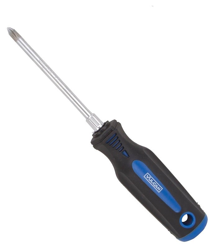 Vulcan MC-SD16 Screwdriver, 2 Drive, Phillips Drive, 8-1/4 in OAL, 4 i ...