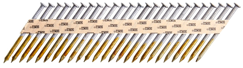 Senco MD25AJBDN Metal Connector Nail, 2-1/2 in L, Steel, Galvanized, R ...