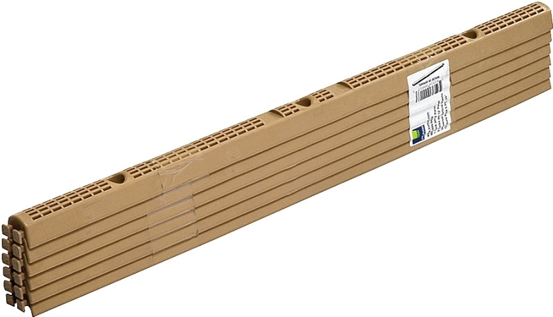 Suntuf 92772 Closure Strip, Plastic, Brown – Shell Lumber and Hardware