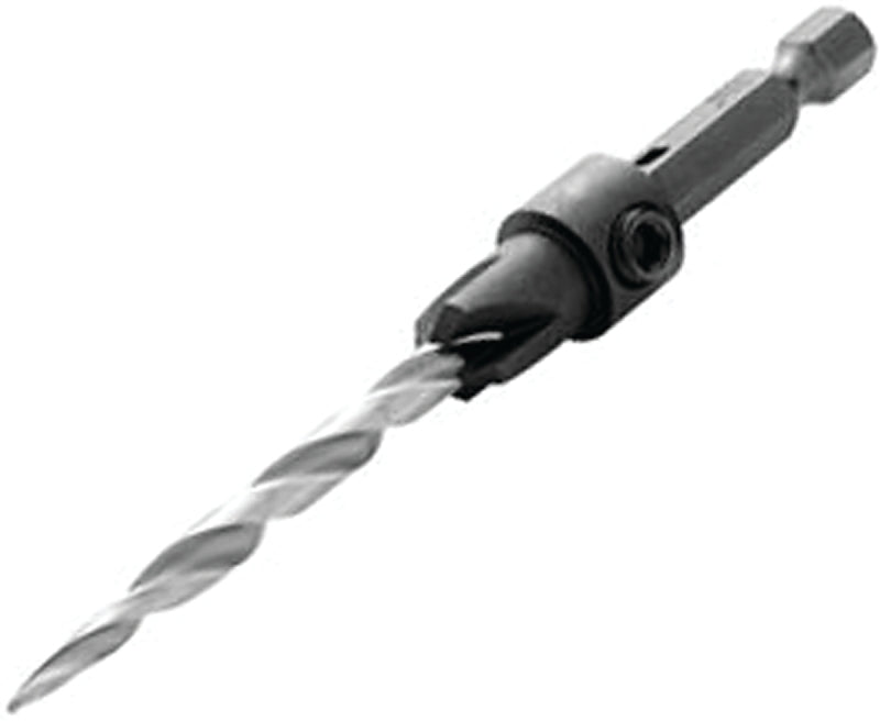 Irwin 1882793 Countersink Bit Set, Specifications: 1/4 in Shank, HSS ...