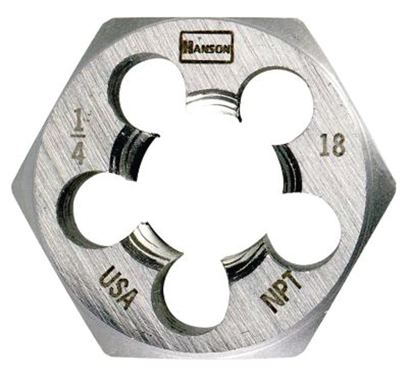 Irwin 7005 Taper Pipe Die, 1/2-14 Thread, NPT Thread, Right Hand Threa ...