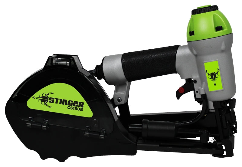 Stinger 0136012 Cap Stapler, 7/16 in W Crown, 200 Magazine – Shell ...