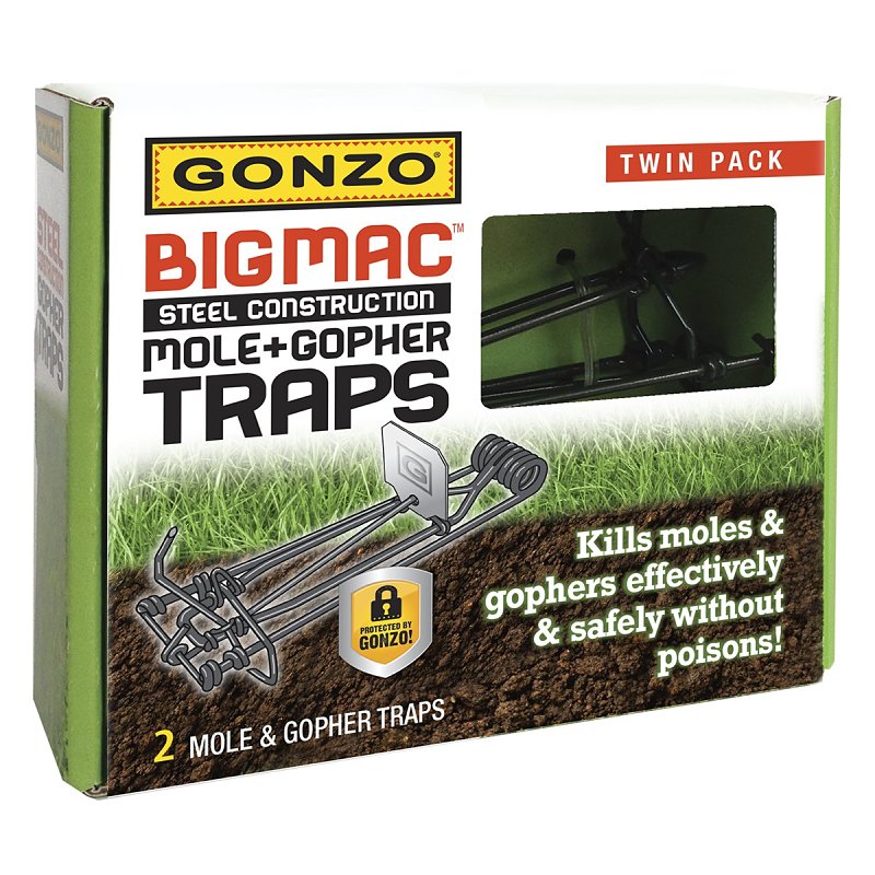 Gonzo 5000 Mole and Gopher Trap, 5-1/2 in L – Shell Lumber and Hardware