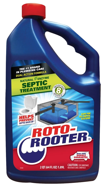 Roto-Rooter 351272 Septic Treatment, Liquid, Characteristic, 64 oz ...
