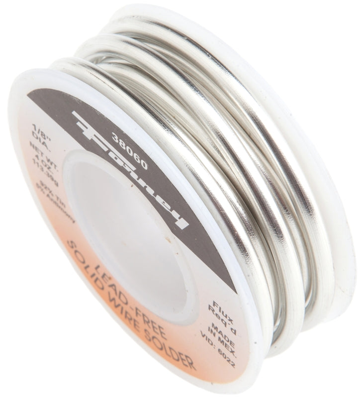 Forney 38060 Solder, 4 oz, Solid, Gray, 464 deg F Melting Point – Shell ...