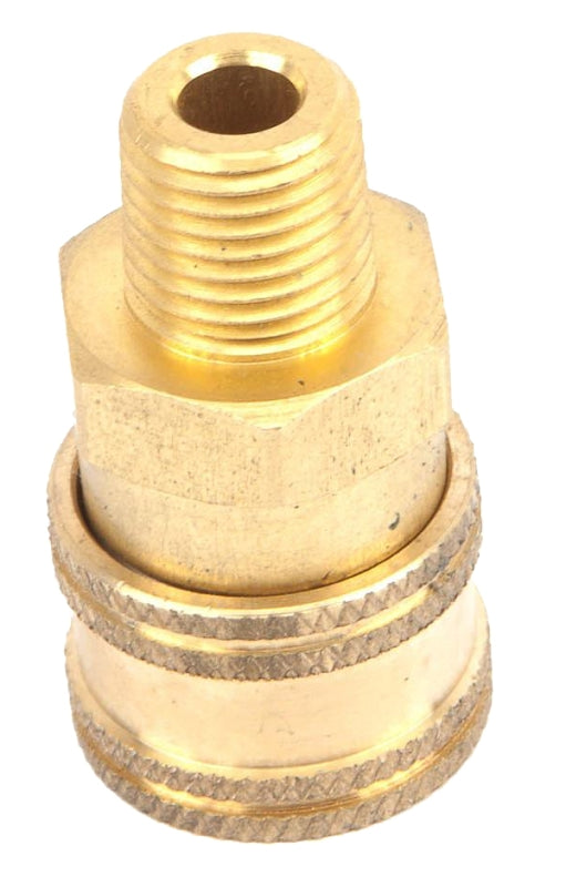 Forney 75126 Quick Coupler, 1/4 in Connection, MNPT, Brass – Shell ...