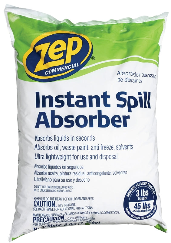 Zep ZUABS3 Spill Absorbent, 3 lb Bag, Granular, Odorless – Shell Lumber ...